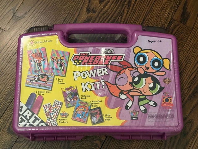 VERY RARE POWERPUFF Girls Cartoon Network Golden Books Power Kit Sealed ...