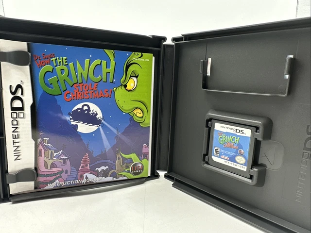 DR. SEUSS: HOW the Grinch Stole Christmas (Nintendo DS, 2007) Complete ...