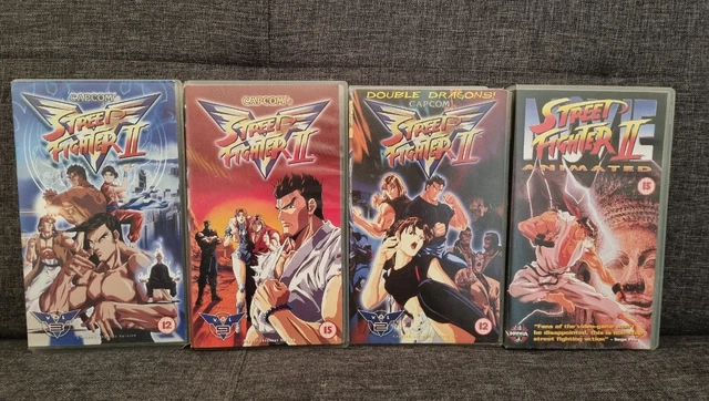 STREET FIGHTER 2 - The Movie VHS PAL Video + Volumes 2, 3 & 9 Job Lot ...