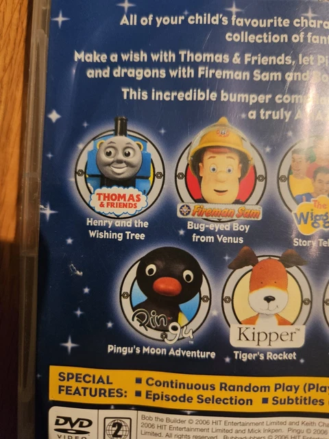 AMAZING CHILDREN'S FAVOURITES Dvd Kids Pingu / Wiggles / Kipper ...