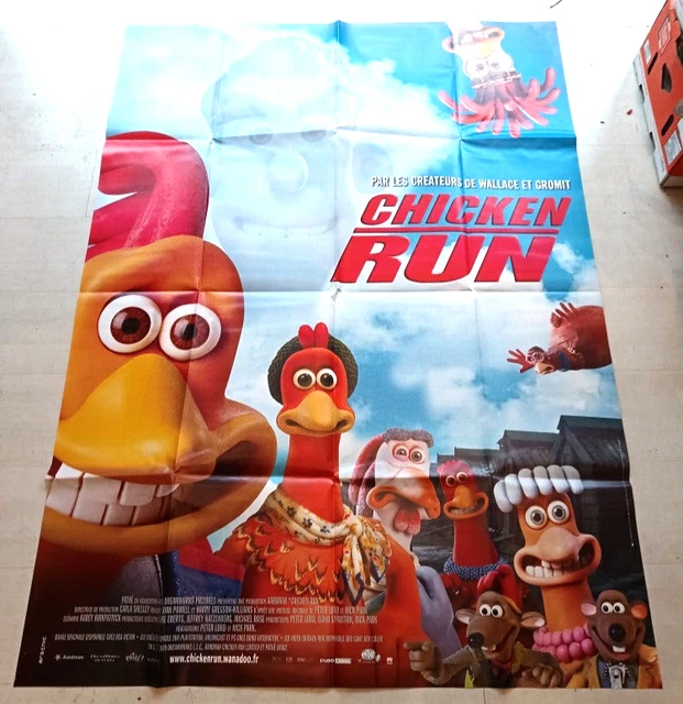 AFFICHE CINEMA CHICKEN Run Nick Park 2000 EUR 30,00 - PicClick FR