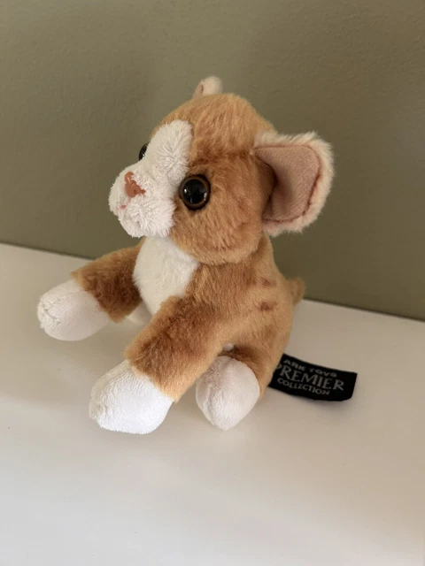ARK TOYS CUDDLY Ginger Cat Soft Plush 5” Premier Collection £3.99 ...