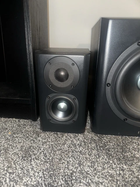 EDIFIER S351DB BLUETOOTH Bookshelf Speakers Black Includes Remote And ...