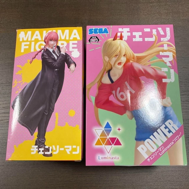CHAINSAW MAN MAKIMA Power Figure TAITO SEGA Prize set of 2 New £47.86 ...