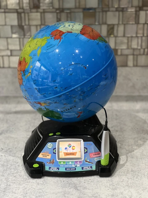 LEAPFROG MAGIC ADVENTURES Globe - Educational Interactive Geography. £ ...