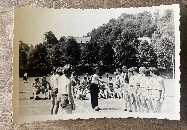 BDM BUND DEUTSCHER Mädel Weiblicher Arbeitsdienst Maid Original Foto 2 ...
