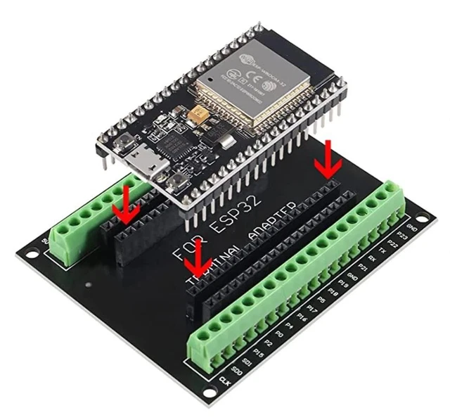 Esp32 Entwicklung Bord Breakout Board Gpio 1 In 2 Für 38 Pin Esp 32s