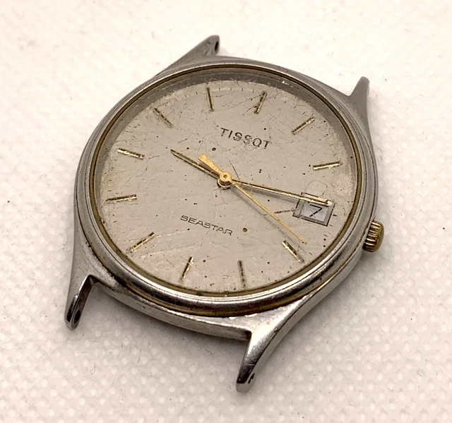 TISSOT CAL. ETA 955.114 Seastar 995A Analogique Date 33mm Not Working ...