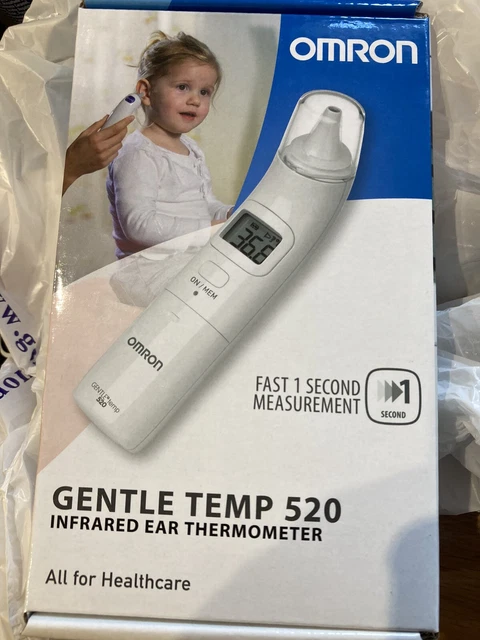 OMRON GENTLE TEMP 520 Ear Thermometer, Digtal Display - BRAND NEW £30. ...