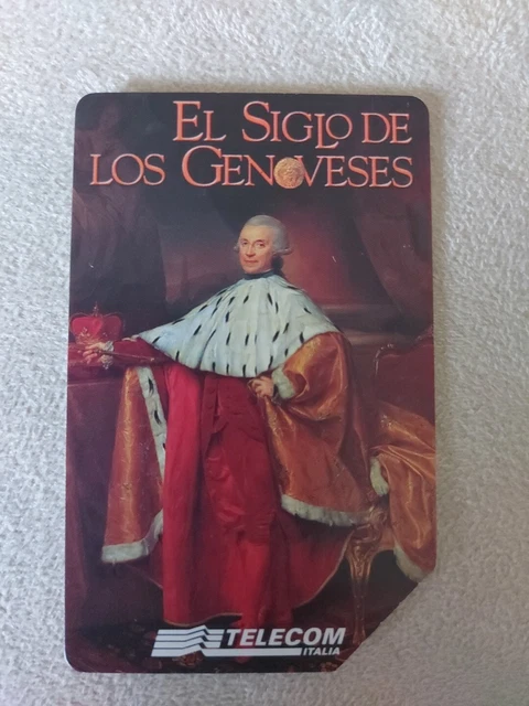 SCHEDE TELEFONICHE USATE - El Siglo De Los Genoveses EUR 2,50 - PicClick IT