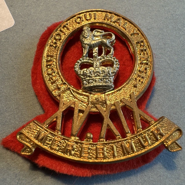GENUINE BRITISH ARMY 15th/19th The Kings Royal Hussars Cap Badge £6.51 ...