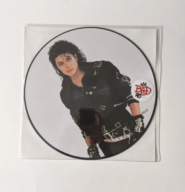 MICHAEL JACKSON BAD 25th Anniversary Vinyl Record Picture Disc $39.99 ...
