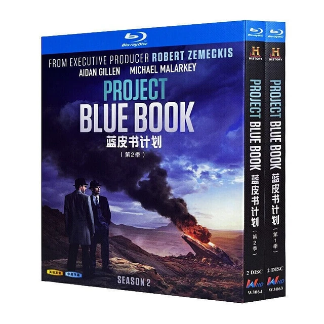 PROJECT BLUE BOOK Season 1-2 BD TV Series Blu-Ray 4 Disc All Region New ...