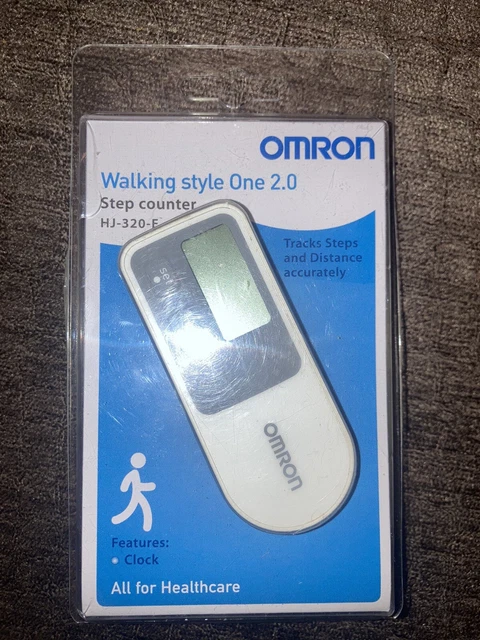 OMRON HJ-320-E WALKING Style 2.0 Exercise Step Counter Sensor Pro ...