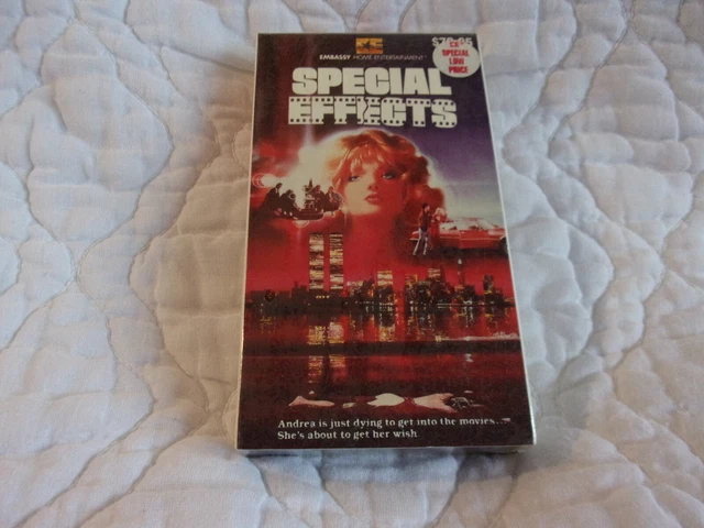 SPECIAL EFFECTS VHS New Sealed Watermark Larry Cohen Horror Zoe ...