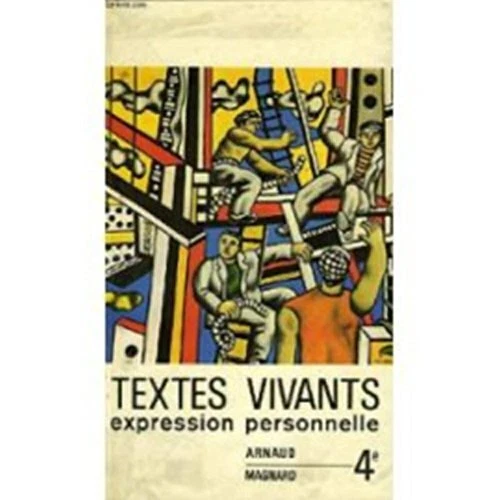 TEXTES VIVANTS EXPRESSION personnelle 4e EUR 8,90 - PicClick FR