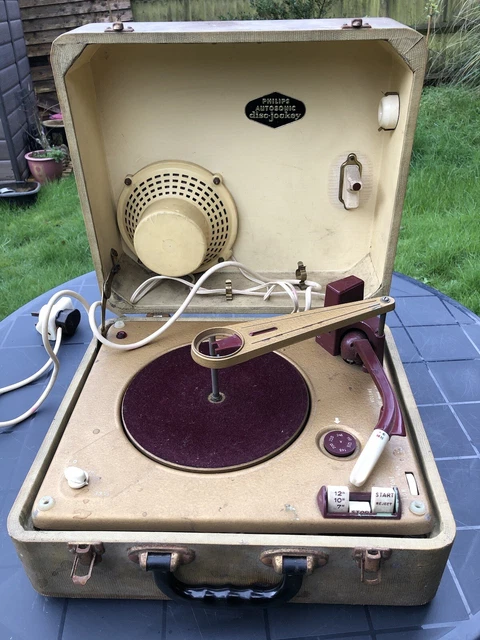Vintage Philips Record Player FOR SALE! - PicClick UK