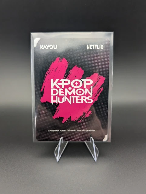2026 KAYOU KPOP Demon Hunters Collectible Trading Card - Zoey - SP ...