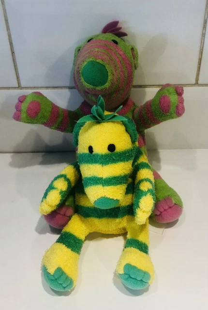 FIMBLES FIND A Tune Radio Musical Toy, Tell The Time Clock, Soft Plush ...