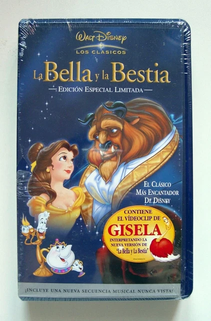 VHS. LA BELLA e la bestia. Edizione speciale limitata. nuovo e sigillato EUR 304,98 - PicClick IT