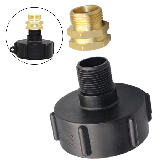 STORAGE TANK IBC adapter NSP 3/4inch BSP thread adjustment IBC rain ...