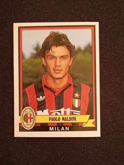 FIGURINA CALCIATORI PANINI 1992/93 - Paolo Maldini # 214 EUR 14,99 - PicClick IT