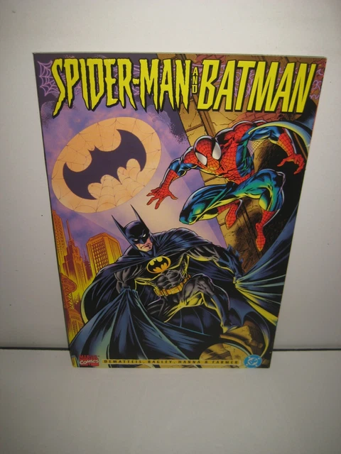 SPIDERMAN & BATMAN #1 Comic DC Marvel 1995 Mark Bagley DeMatteis ...
