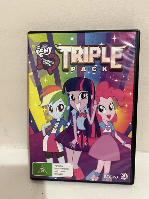 MY LITTLE PONY-EQUESTRIA Girls | Triple Pack (Box Set Triple Pack, DVD ...