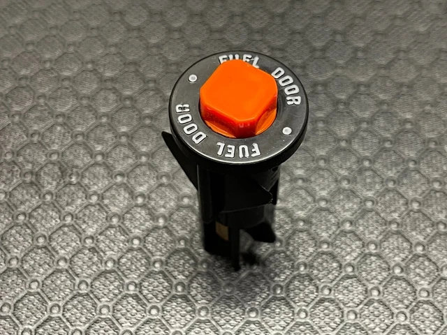 87-93 FORD MUSTANG Console Frame Fuel Door Release Button Factory OEM ...