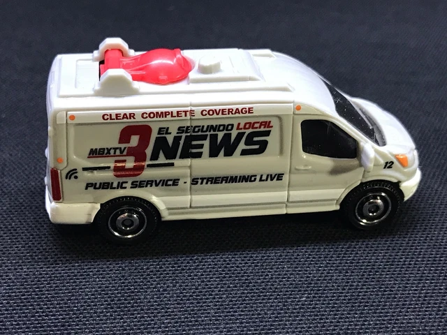 MATCHBOX FORD TRANSIT News Van Collectable Scale 1:64 $6.99 - PicClick AU