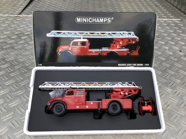 GRANDE ECHELLE MAGIRUS Deutz 6500S MINICHAMPS 1/43 EUR 55,00 - PicClick FR