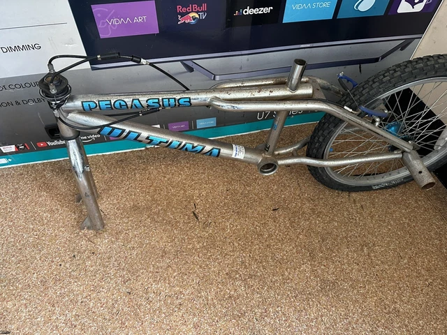 OLD SCHOOL CHROME Freestyle BMX Frame And Forks And Giro Gt Haro Skyway ...