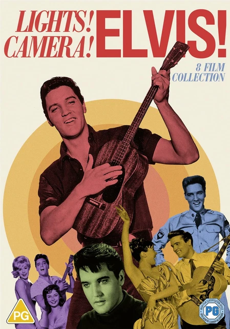 ELVIS 8-MOVIE COLLECTION Lights! Camera! Elvis! Collection (DVD) Elvis ...