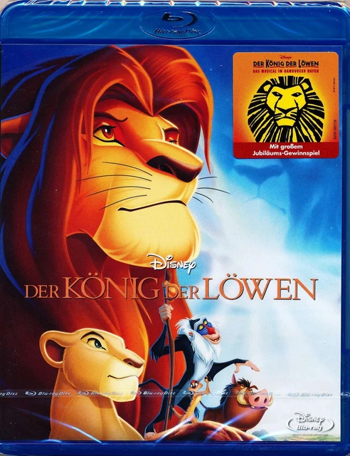 DISNEY DER KÖNIG der Löwen Blu-ray - Familienfilm Klassiker EUR 48,95 - PicClick DE