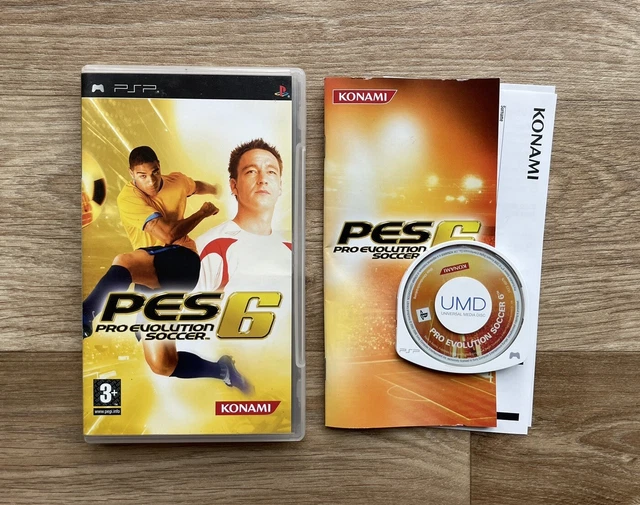 PRO EVOLUTION SOCCER 6 PES 6 Sony Playstation Portable PSP Game £3.95 ...