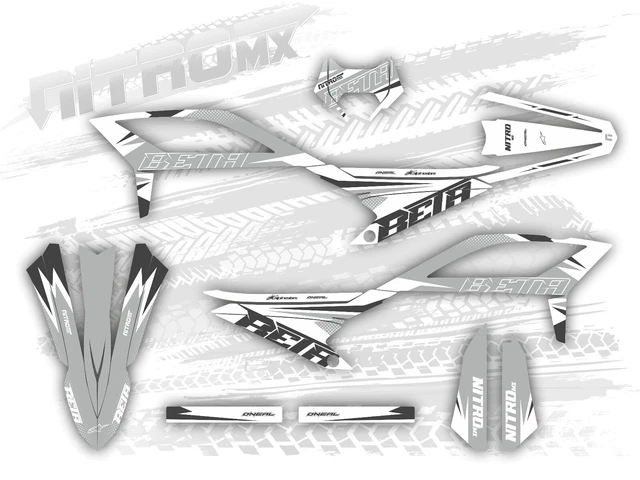 GRAPHICS KIT FITS Beta RR 4T 125 LC 125LC 2021 2022 2023 2024 Decals ...