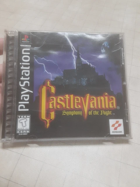 SONY PLAYSTATION PS1 Castlevania: Symphony of the Night Black Label EUR ...