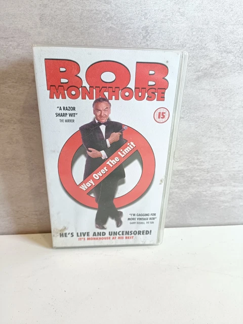 BOB MONKHOUSE WAY Over the Limit VHS Video Tape £6.95 - PicClick UK