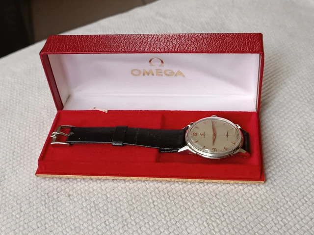 RARE OMEGA SPIDER LEGS HONEYCOMB DIAL CAL 266 REF 2605-4 WATCH IN BOX ...