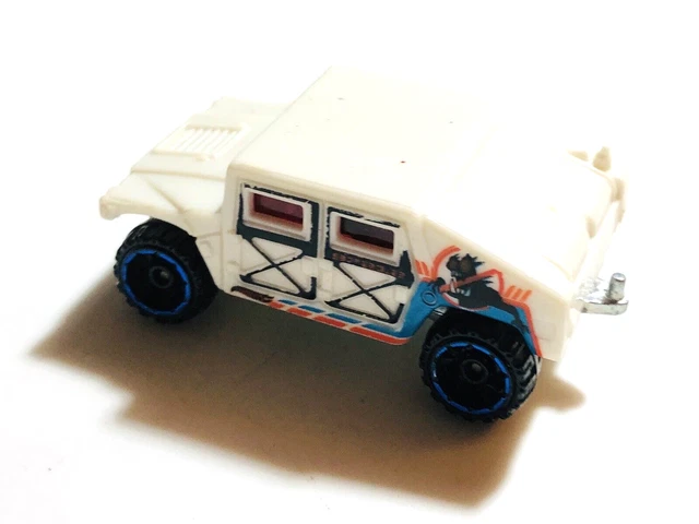 HOT WHEELS GENERAL Corp GM Hummer in Matchbox 1:64 scale car diecast ...