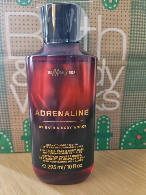 BATH AND BODY Works Men's Collection Adrenaline Shower Gel £11.86 ...