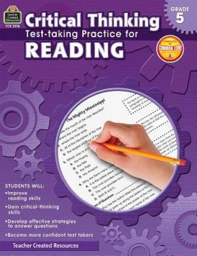 CRITICAL THINKING: TEST-TAKING Practice for Reading Grade 5 - Paperback ...