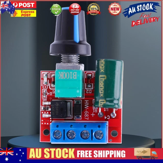 PWM DC MOTOR Speed Controller Module 5A 90W DC Motor PWM Controller DC ...