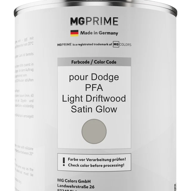 PEINTURE VOITURE POT pour Dodge PFA Light Driftwood Satin Glow 1,0l EUR ...