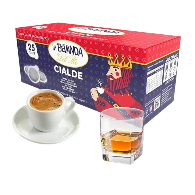 IRISH COFFEE LA BEVANDA DEL RÈ - Box 25 PODS ESE44 7.5g £4.53 - PicClick UK