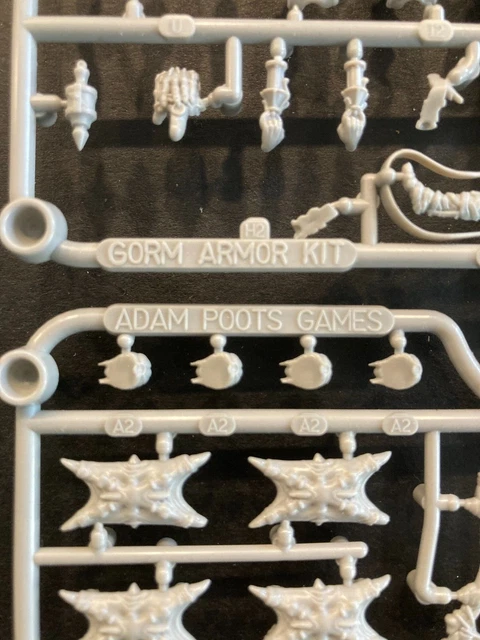 KINGDOM DEATH MONSTER KDM Gorm Armor Kit Unassembled Sprues - No Game ...