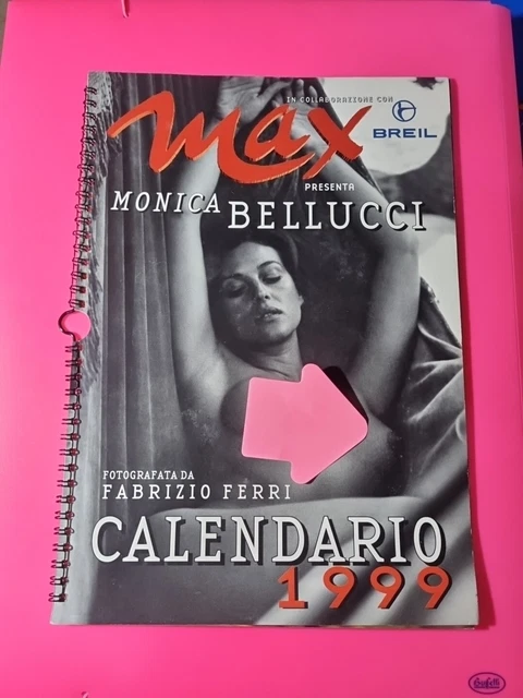 MONICA BELLUCCI CALENDARIO Max 1999 EUR 10,99 - PicClick IT