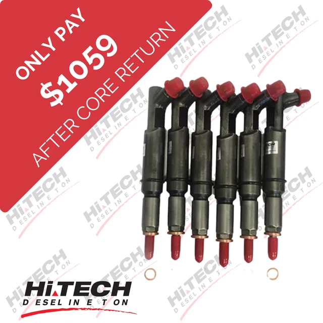 DIESEL INJECTORS TO fit 1HD-T Landcruiser 093500-5780 / 23600-17032 / ...