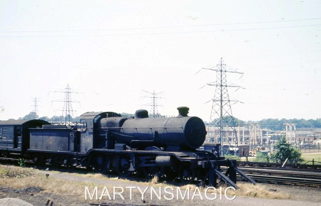 S2-19 ORIGINAL 35MM Steam Railway slide 32345 @ 3 Bridges 30-7-1963 £3. ...
