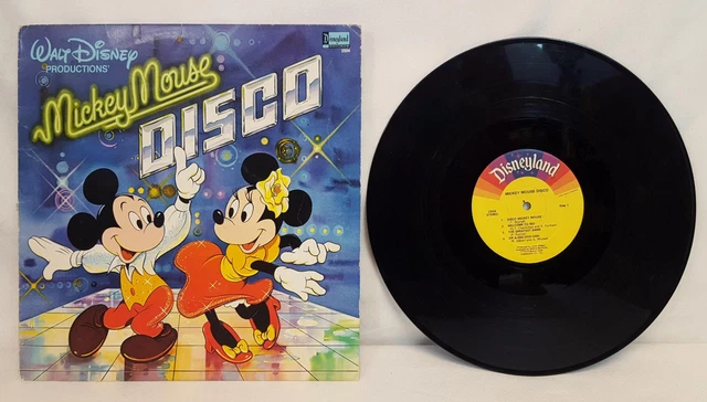 VINTAGE 1979 DISNEYLAND Walt Disney MICKEY MOUSE DISCO Vinyle Lp Record ...